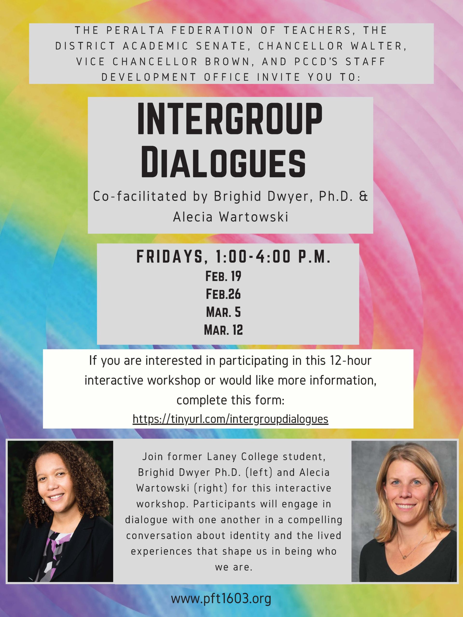 Intergroup Dialogues Workshop | Peralta Federation of Teachers